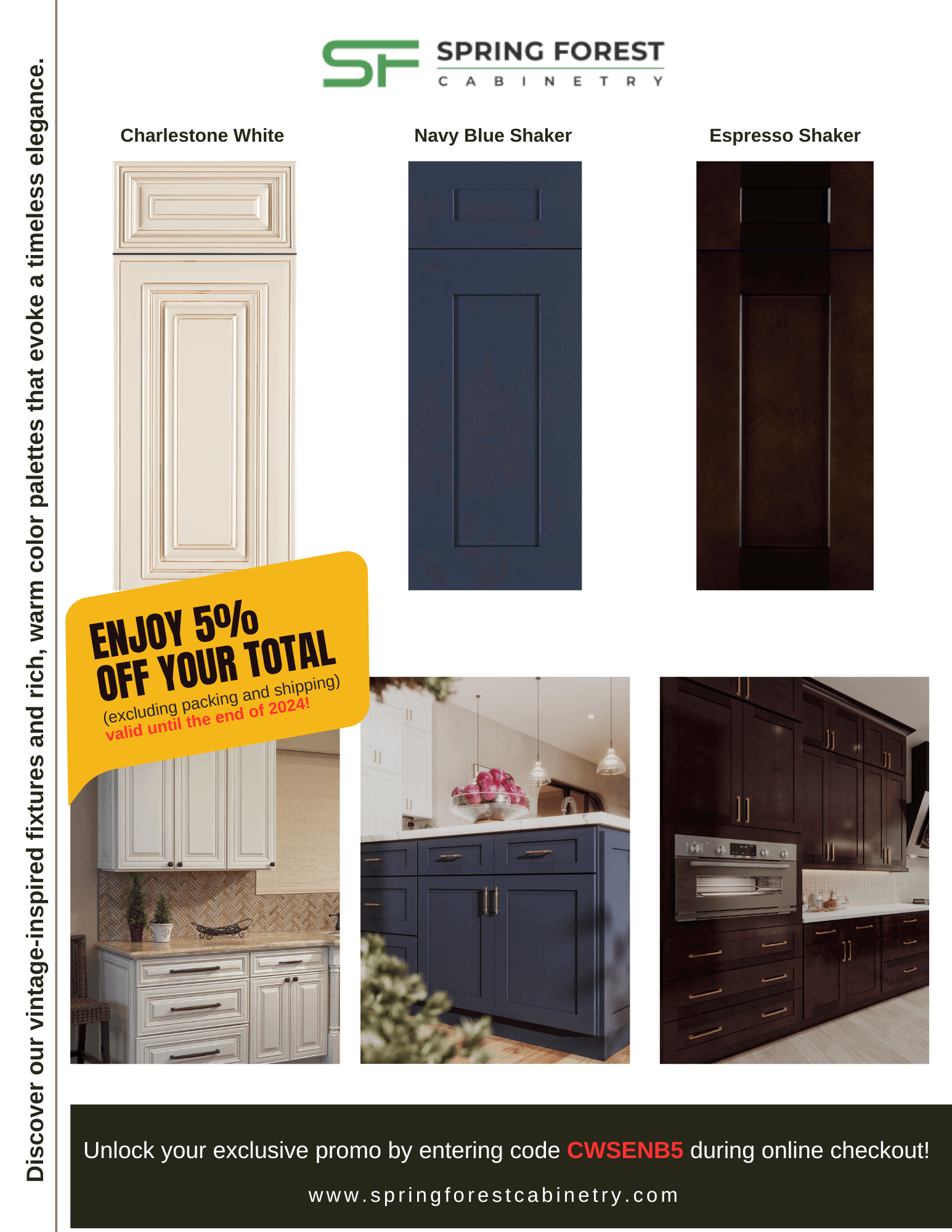 Spring Forest Cabinetry | Buy Kitchen Cabinets & Bathroom Cabinets ...